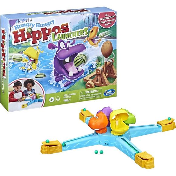 Hasbro | Toys | Hasbro Hungry Hungry Hippos Launchers Game For Kids ...